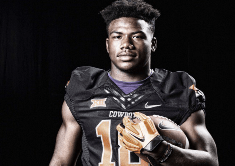2017 Running Back JD King Commits to Oklahoma State | Pistols Firing