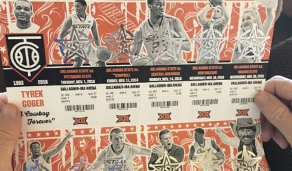 Oklahoma State Honors Tyrek Coger With Photo On Season Tickets ...