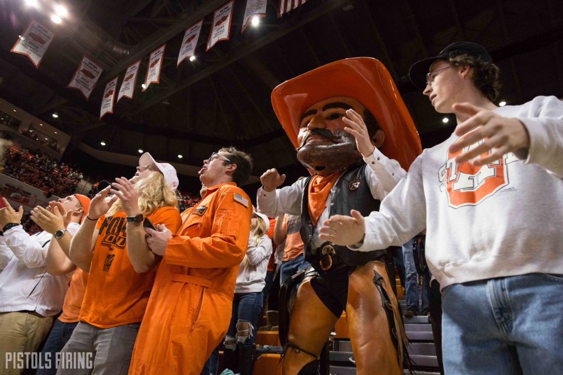 Photos: Oklahoma State Busts out Cursive Cowboy Throwbacks for WSU ...