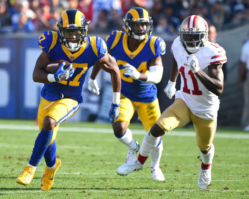 NFL Roundup: Kevin Peterson Shines in First Start with L.A. Rams ...