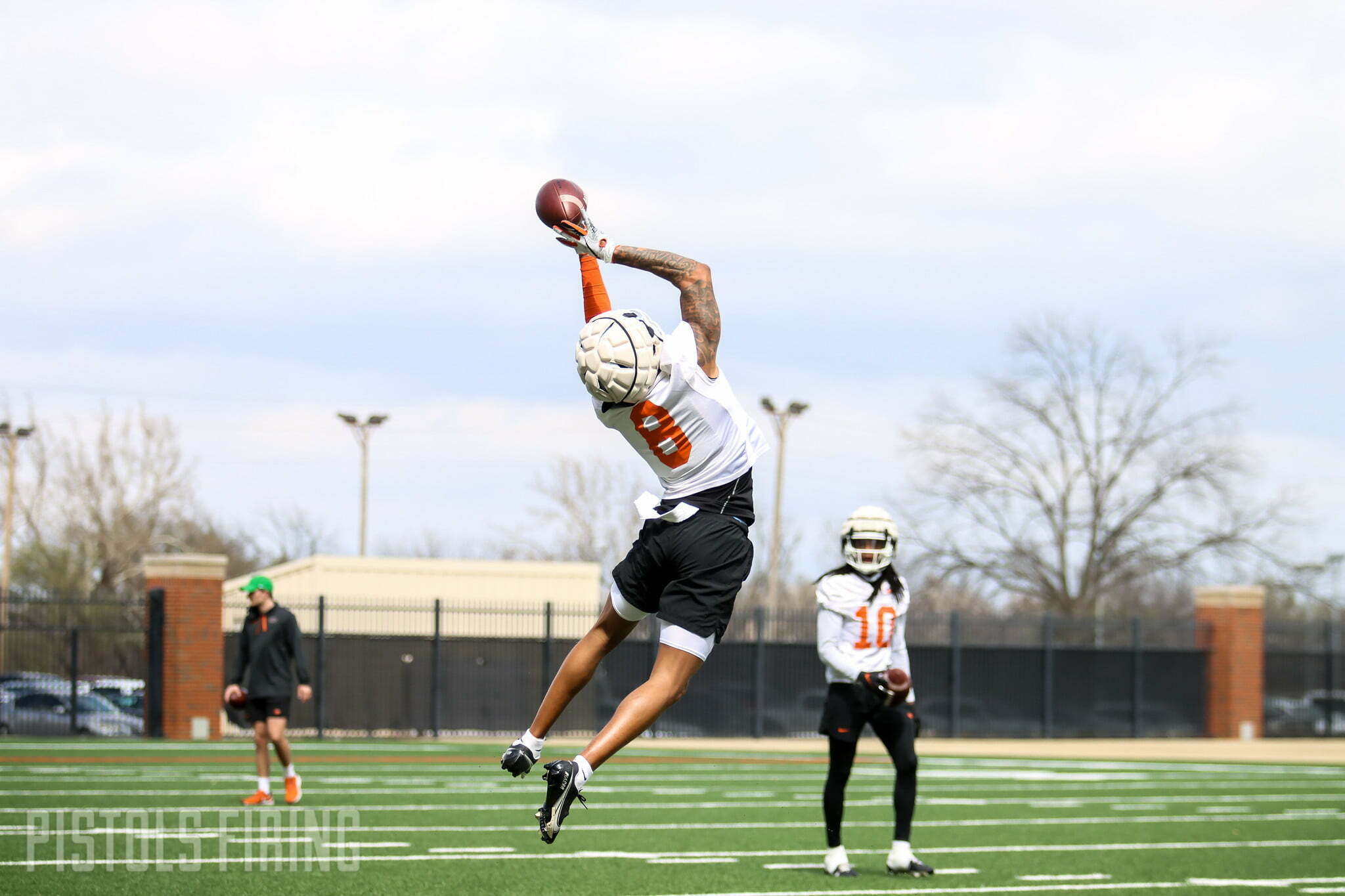 PHOTOS: Oklahoma State Opens Spring Practice | Pistols Firing