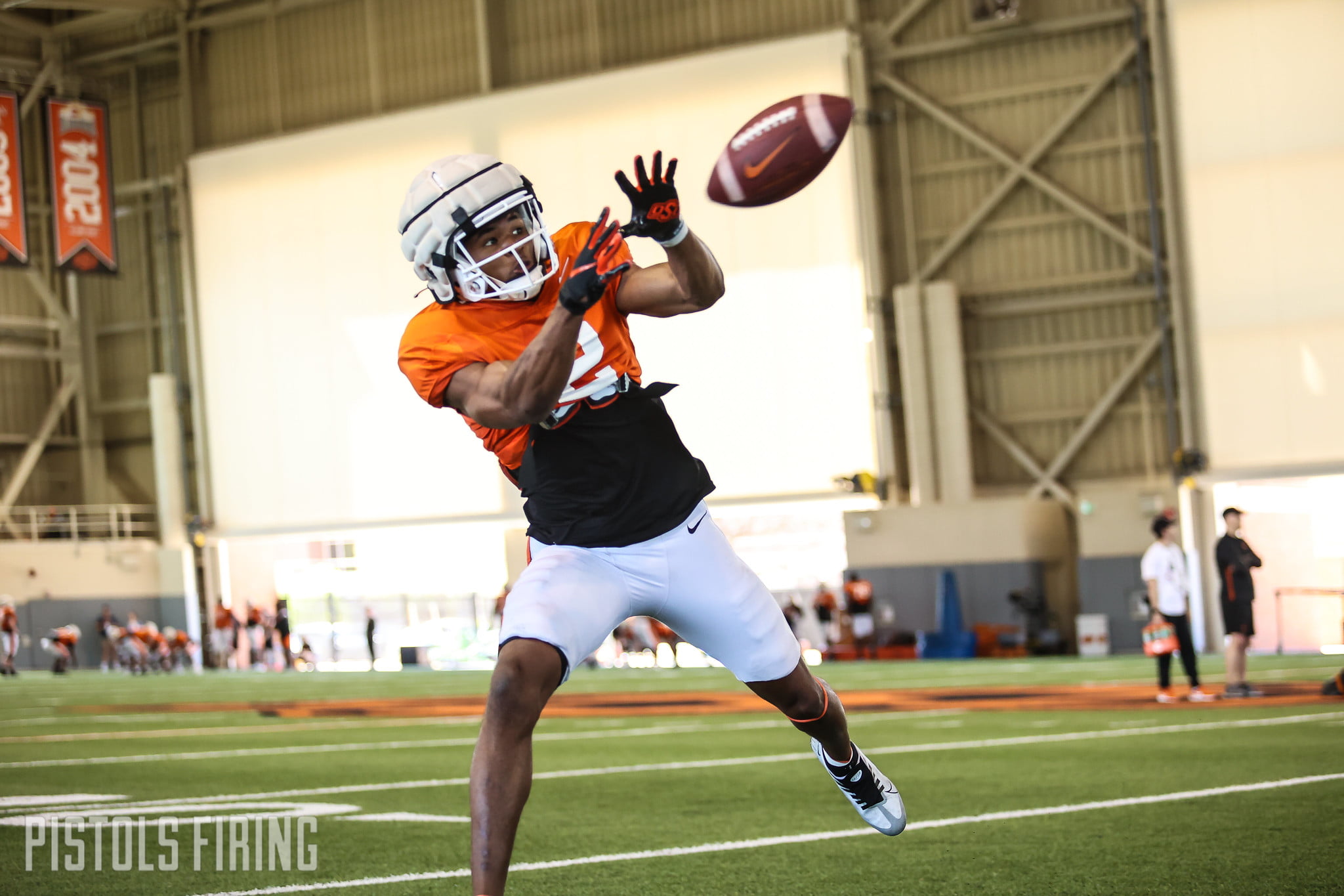 PHOTOS: Cowboys Start Week 3 of Spring Ball | Pistols Firing