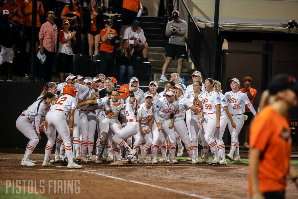 OSU Softball: Cowgirls One Win Away from WCWS after Beating Oregon ...