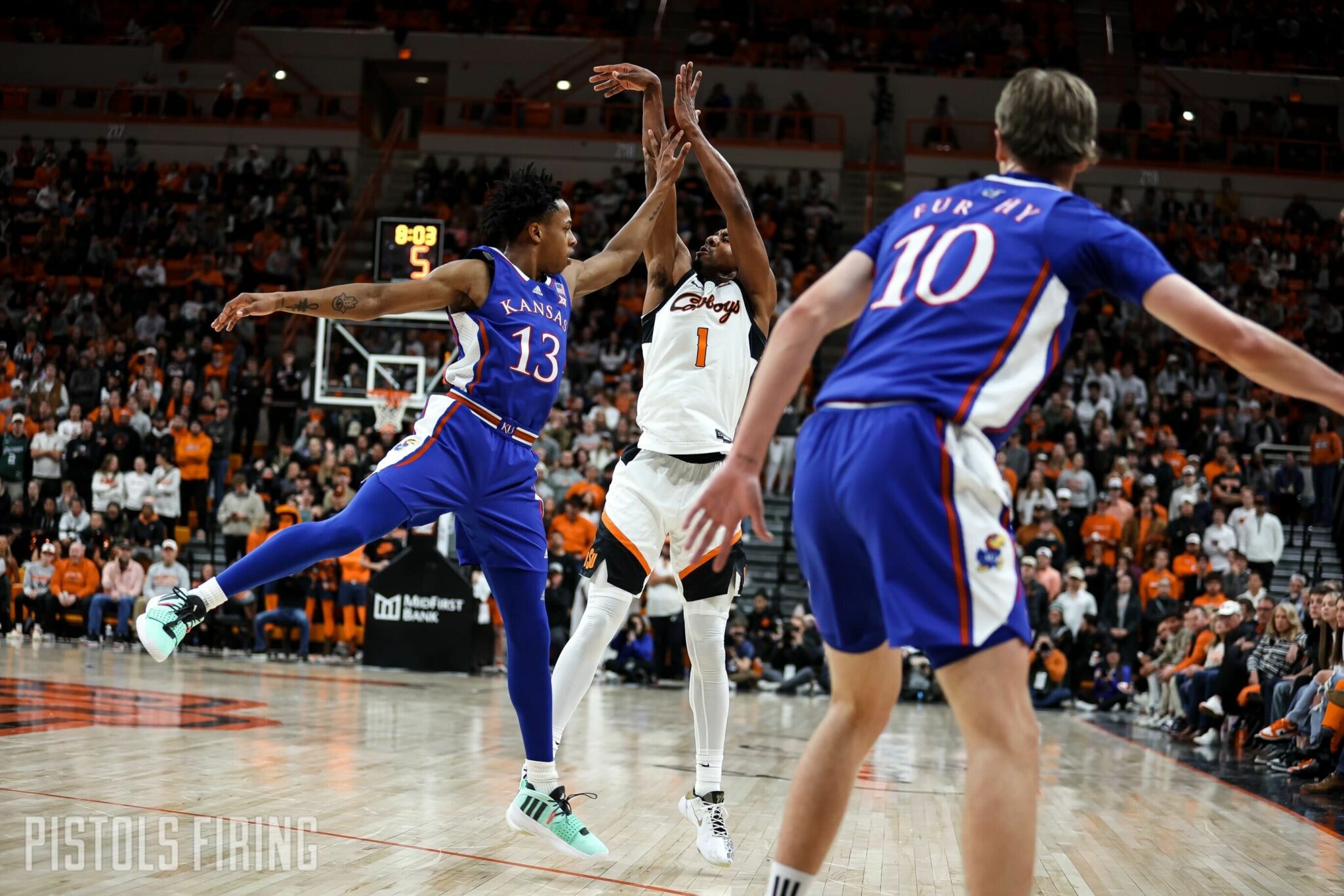 Instant Recap: Oklahoma State Loses to No. 3 Kansas 90-66 in Gallagher ...