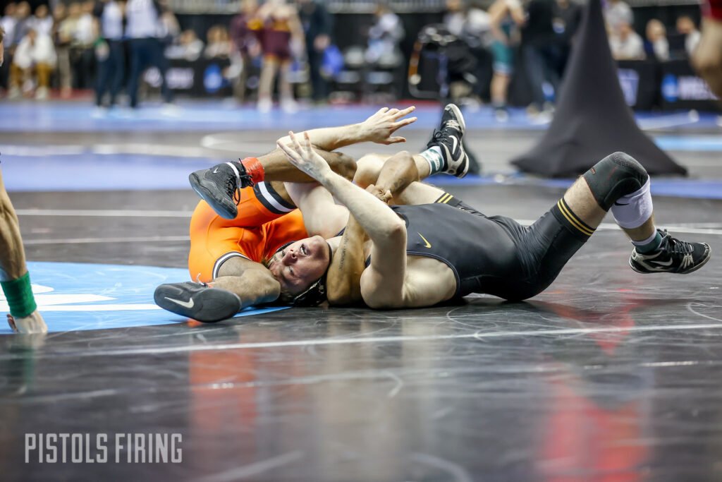 Photos: Cowboys Go 7-3 in Opening Session at NCAA Wrestling ...