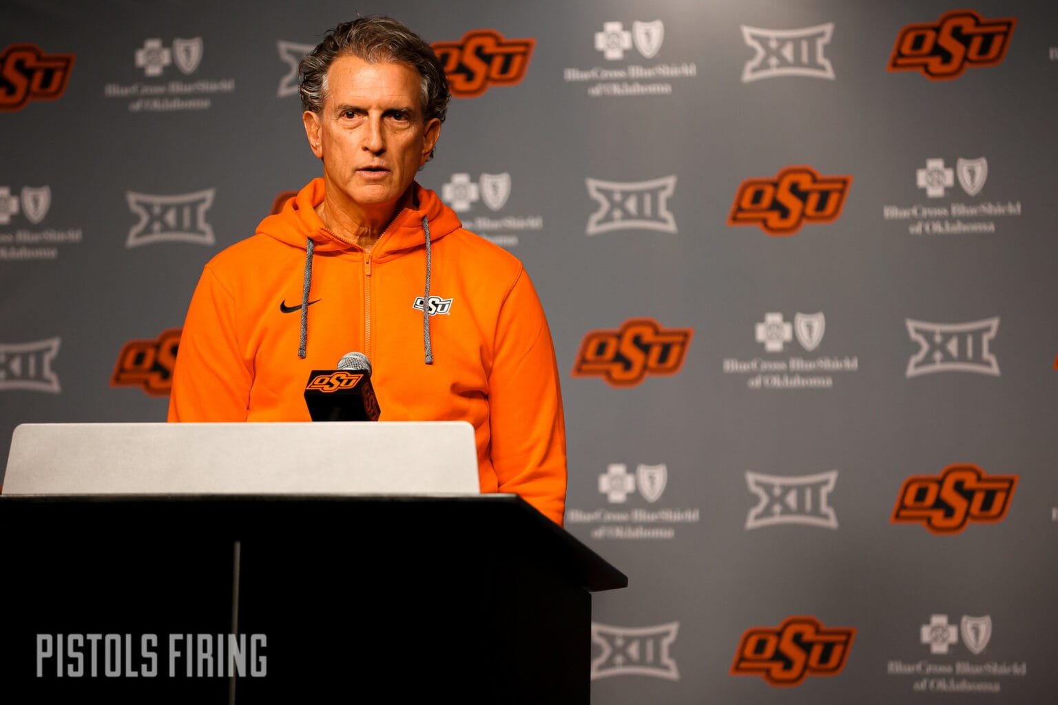 Video: Interim Oklahoma State Coach Doug Meacham Talks with Media ...