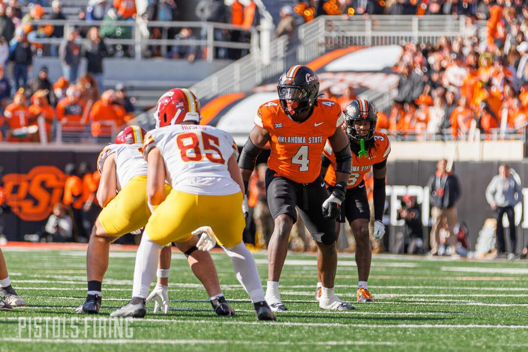 OSU Football: Wendell Gregory Earns Big 12 Defensive Freshman of the ...
