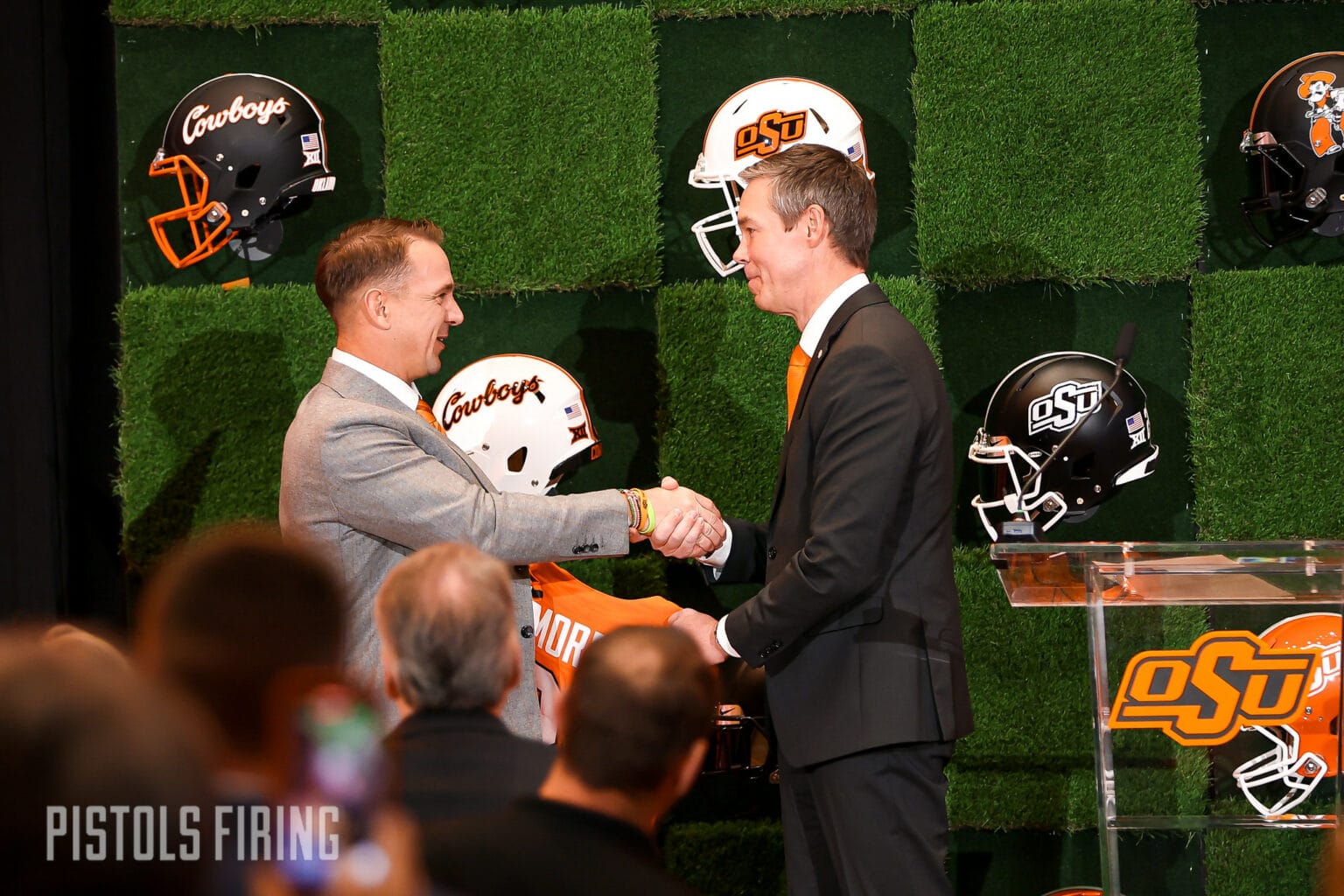 Oklahoma State Hired Eric Morris So Bullet Could Run | Pistols Firing